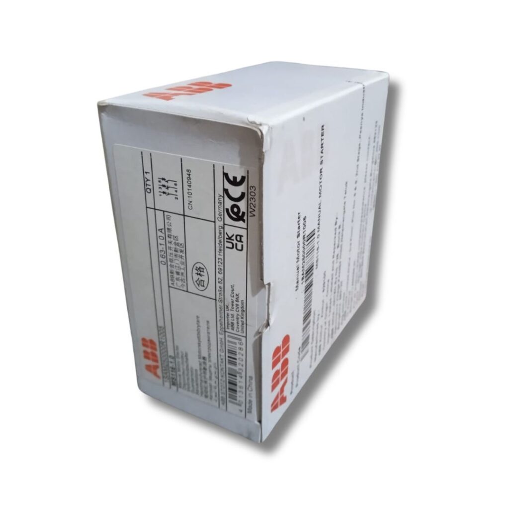 ABB MS116-1.0 Manual Motor Starter - Fuses and contactors
