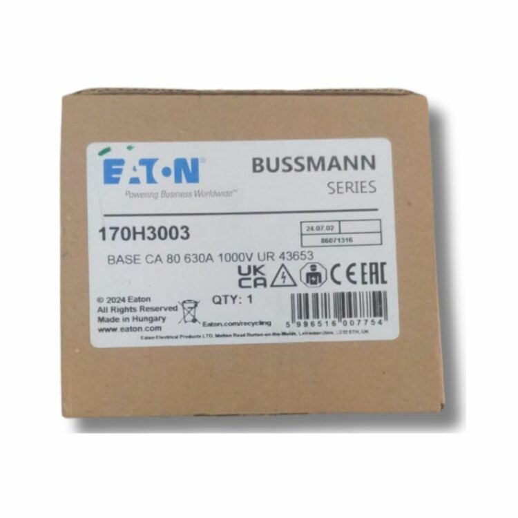 Fixed Center Fuse Base 170H3003 - Fuses and contactors
