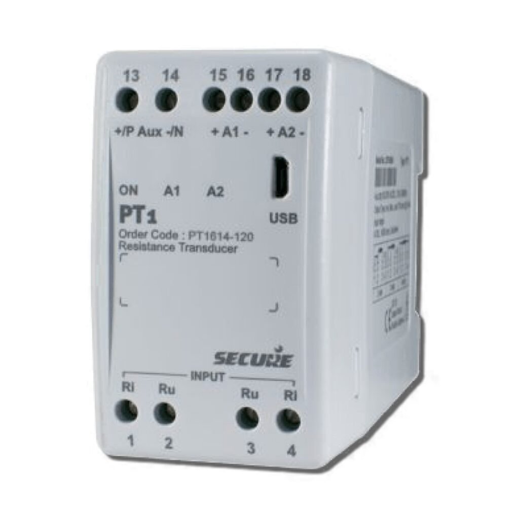 PT1 Resistance transducer - Fuses and contactors