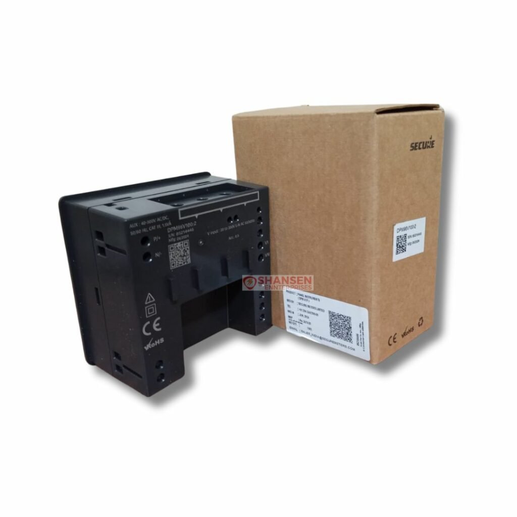 Secure (DPM) Digital Panel Meter V100 - Electrical Fuses & Contactors