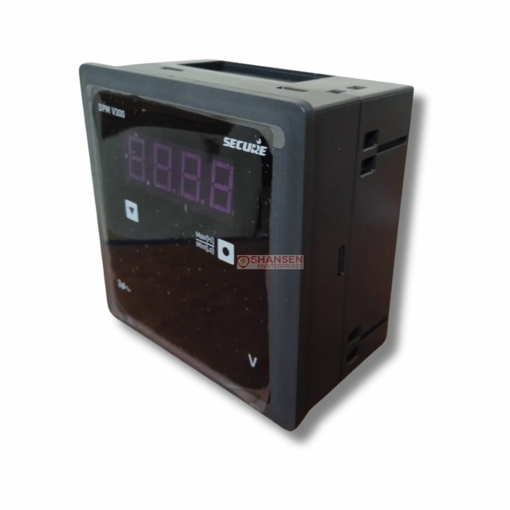 Secure DPM V300 Digital Panel Meter - Fuses and contactors