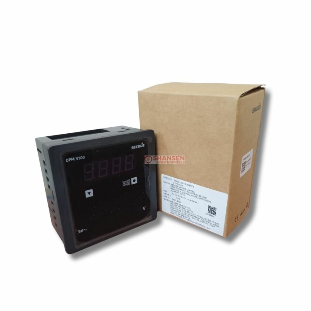 Secure DPM V300 Digital Panel Meter - Fuses and contactors