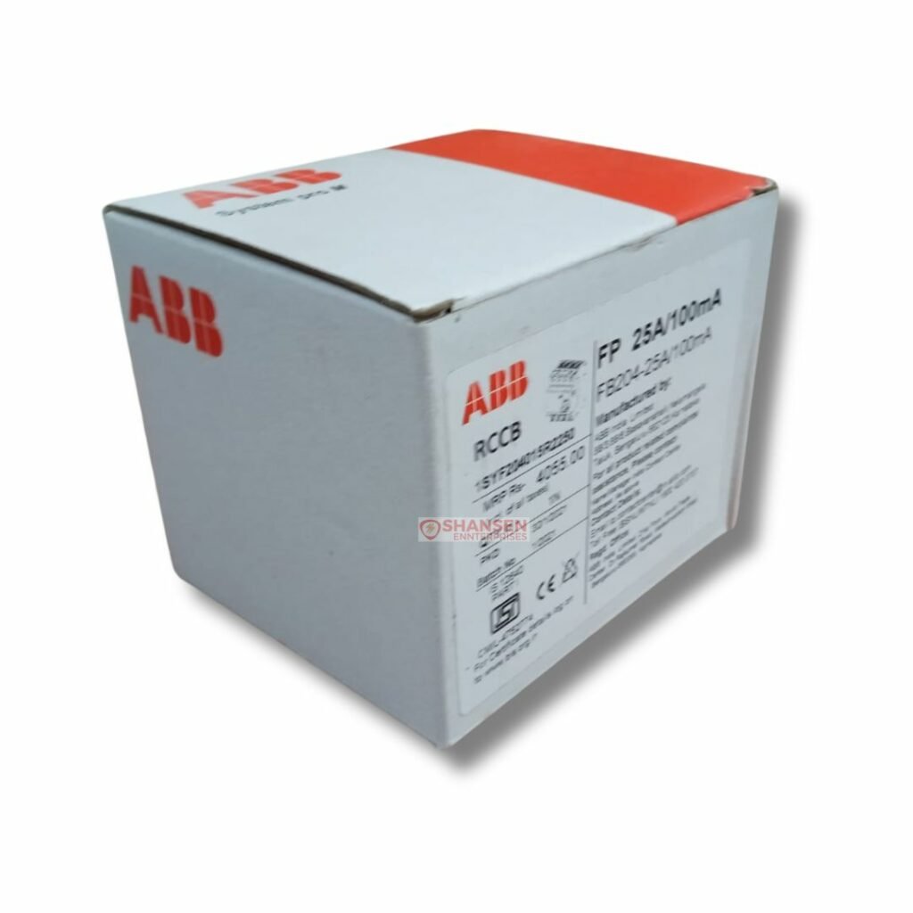 ABB Brand FB204 AC-25/100mA RCCB - Fuses and contactors