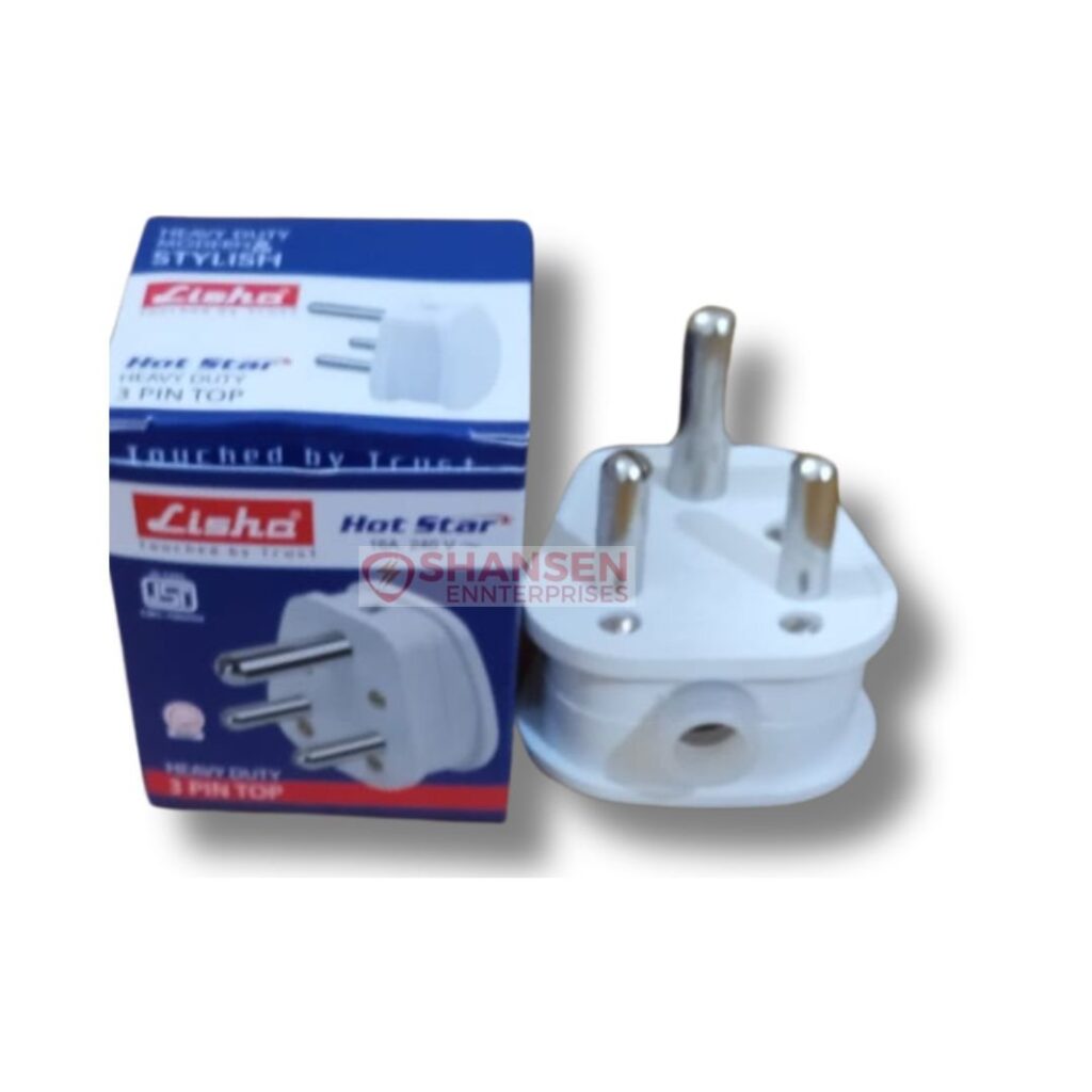 Lisha Brand Hotstar Model 16A-240V-Heavy Duty 3 Pin Top – Shansen ...