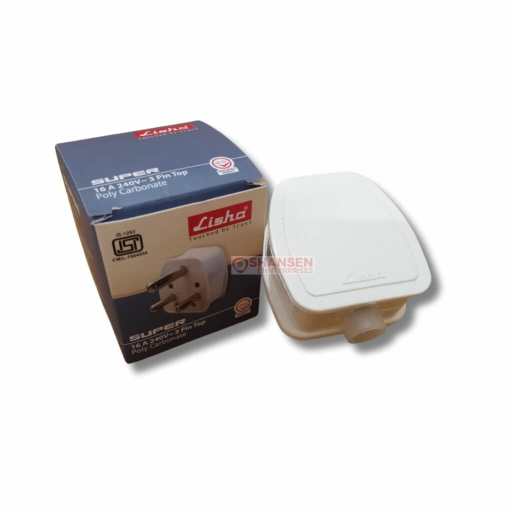 Lisha Super Model 16A-240V-3 Pin Top - Fuses and contactors