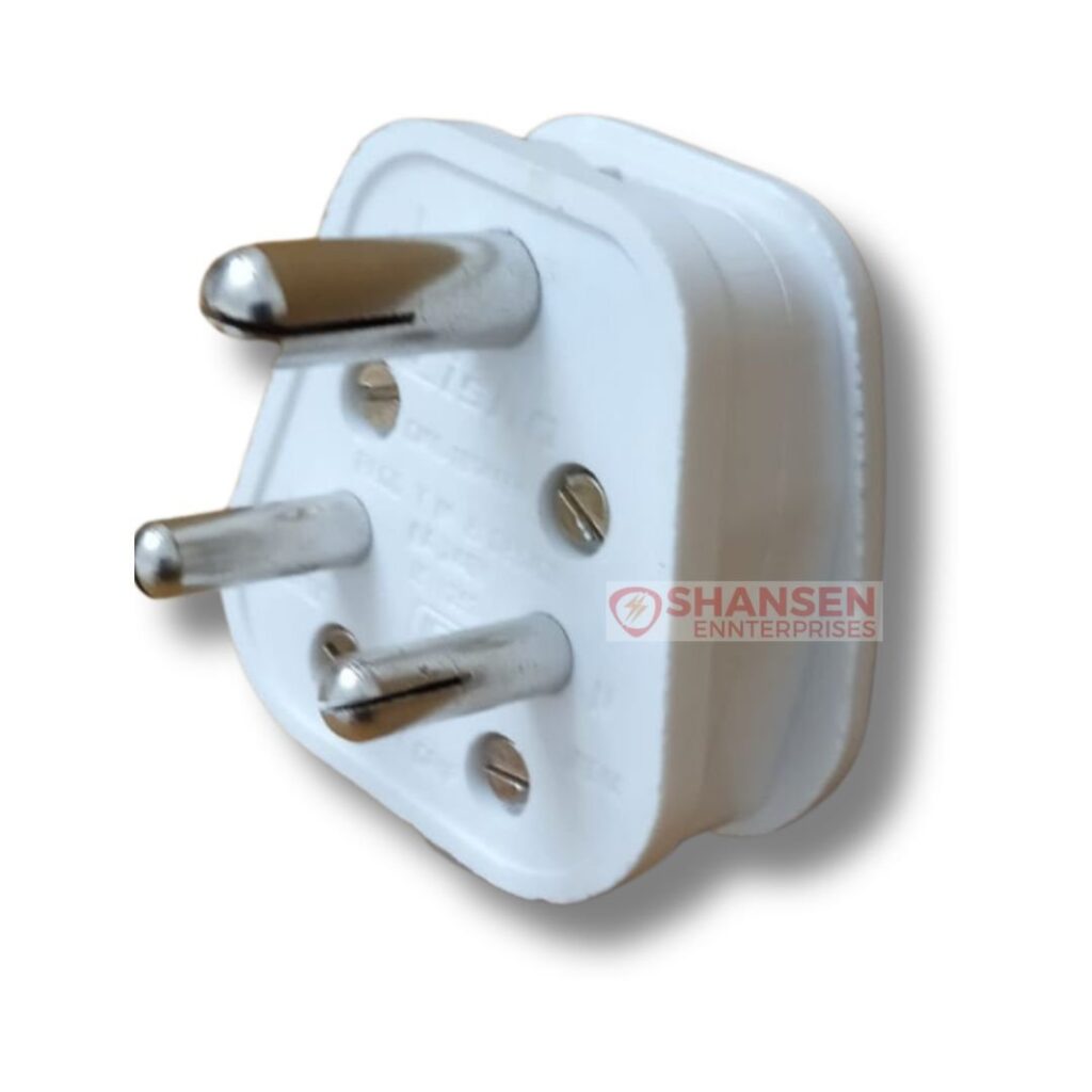 Lisha Brand Hot Star Series White Color Heavy Duty 6A 3 Pin Top ...