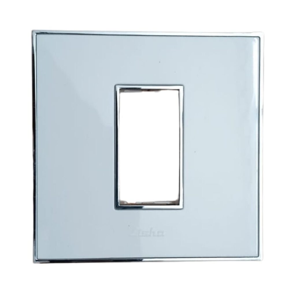 Lisha Brand Platina Model Pure Glossy 1 Module Cover Plate – Shansen ...