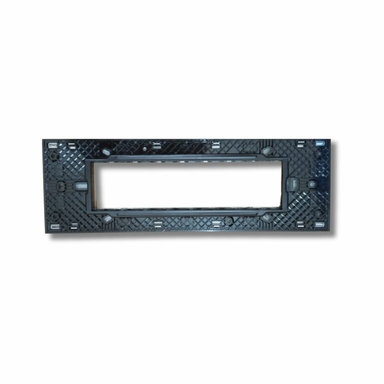 Lisha Teak Wood 8 Module Cover Plate - Fuses and contactors