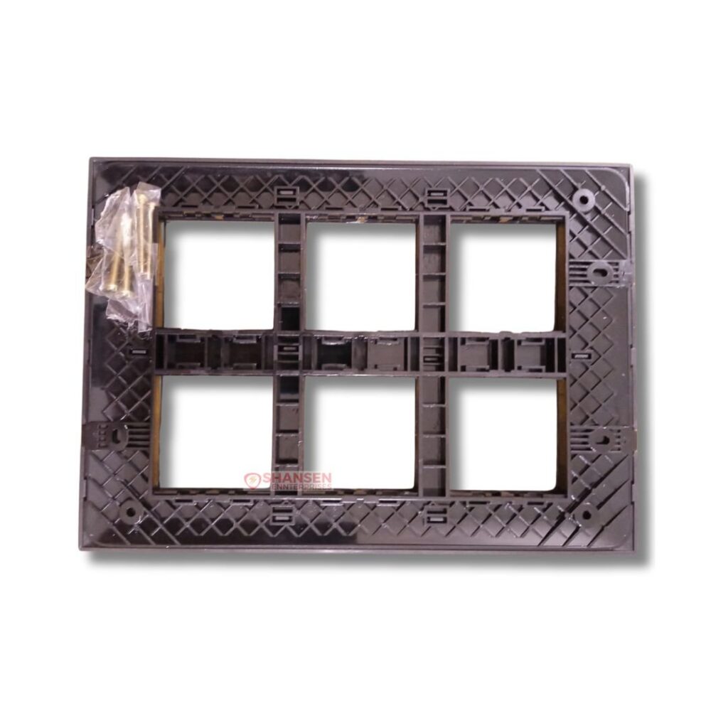 Lisha Brand 12 Module Cover Plate - Fuses and contactors