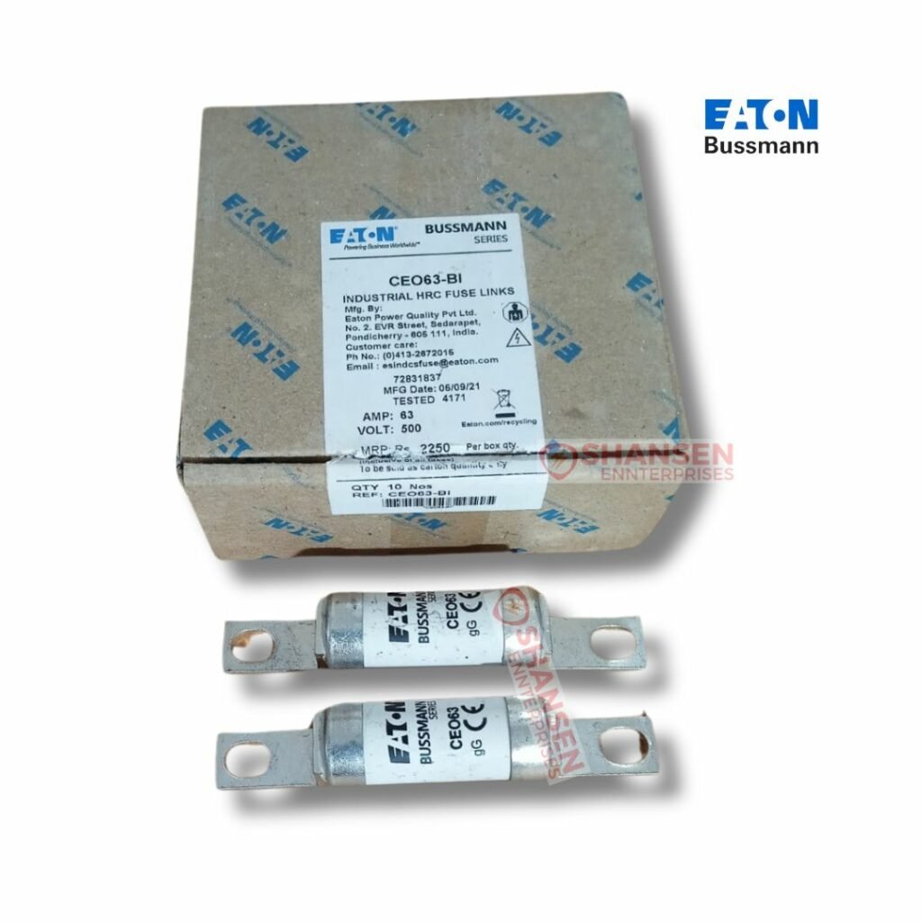 Eaton Bussmann CEO63 BS88 Fuse - Shansen Enterprises