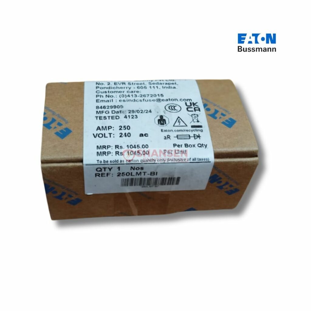 Eaton Brand 250LMT High Speed Fuse - Fuses and contactors