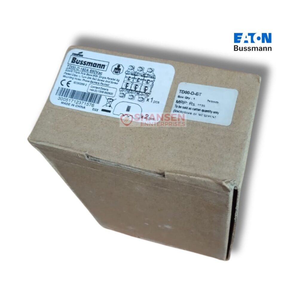 Eaton TD00-D Low Voltage NH FuseBase - Fuses and contactors