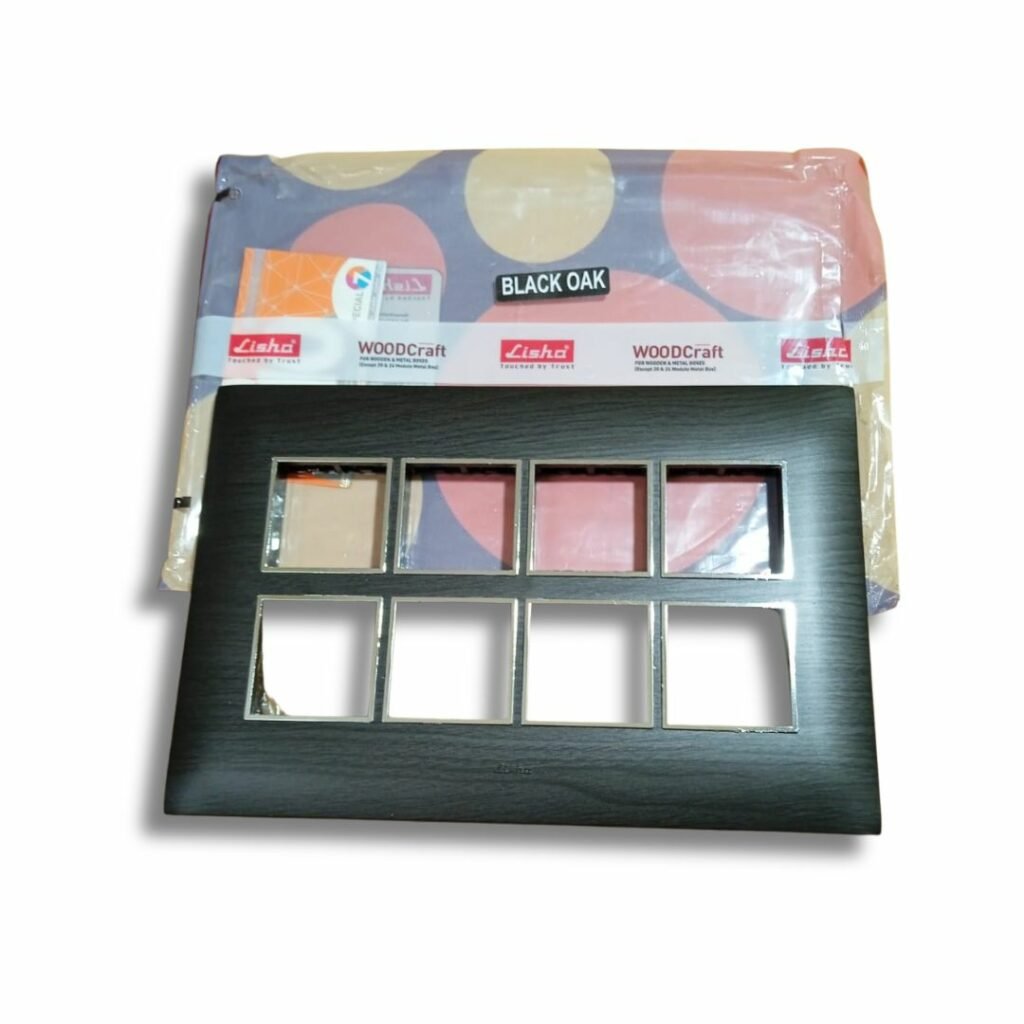 Lisha 16 Module Cover Plate - Fuses and contactors