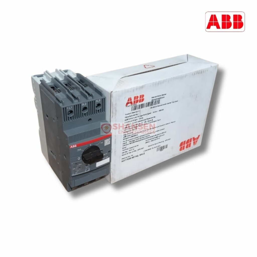 ABB MS165-54 Manual Motor Starter - Fuses and contactors