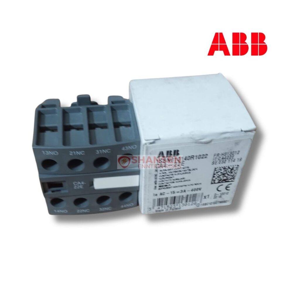 ABB CA4-22E Auxiliary Contact Block - Electrical Fuses & Contactors