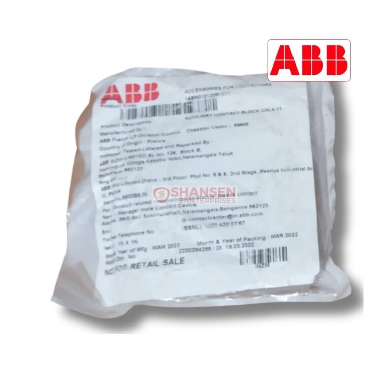 ABB CAL4-11 Auxiliary Contact Block - Fuses and contactors
