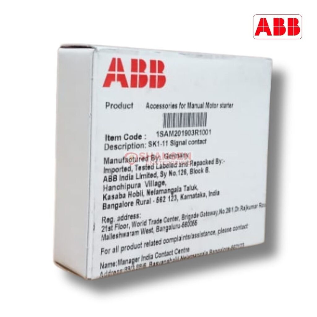 SK1-11 Signaling Contact 1 NO+1 NC - Fuses and contactors