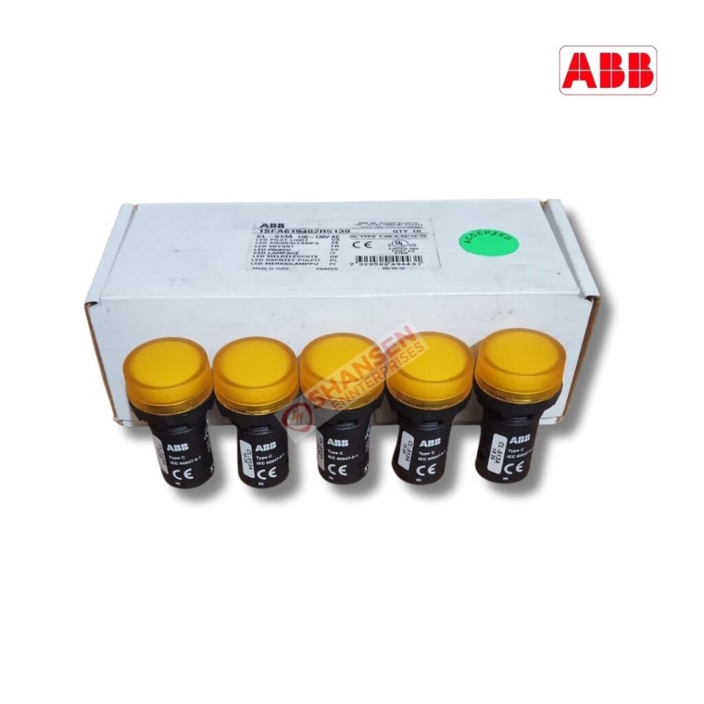 ABB Brand CL-513A Pilot Light - Fuses and contactors