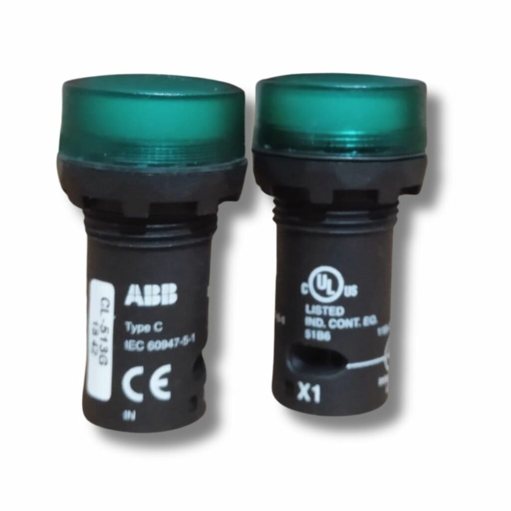 ABB CL-513G 110-130V Green Pilot Light - Fuses and contactors
