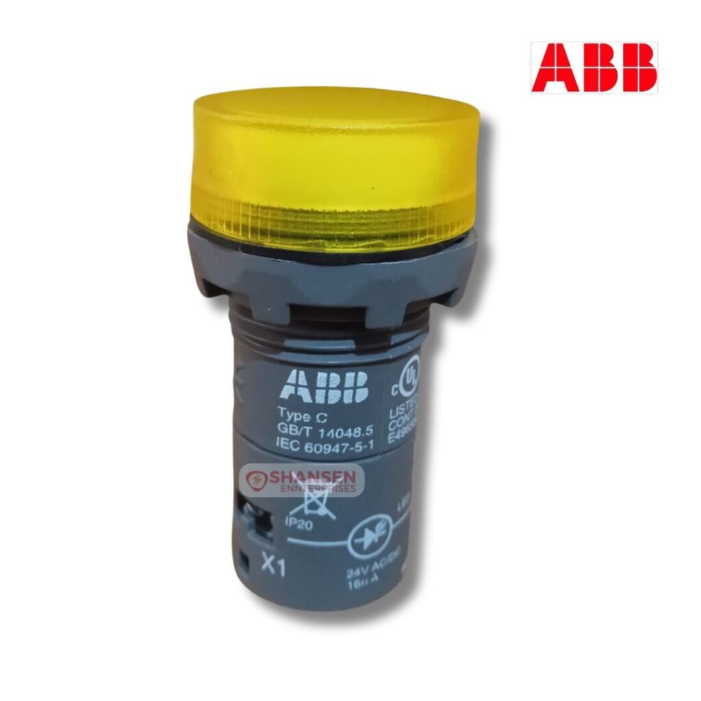 ABB Brand CL2-502Y Compact Pilot Light – Shansen Ennterprises