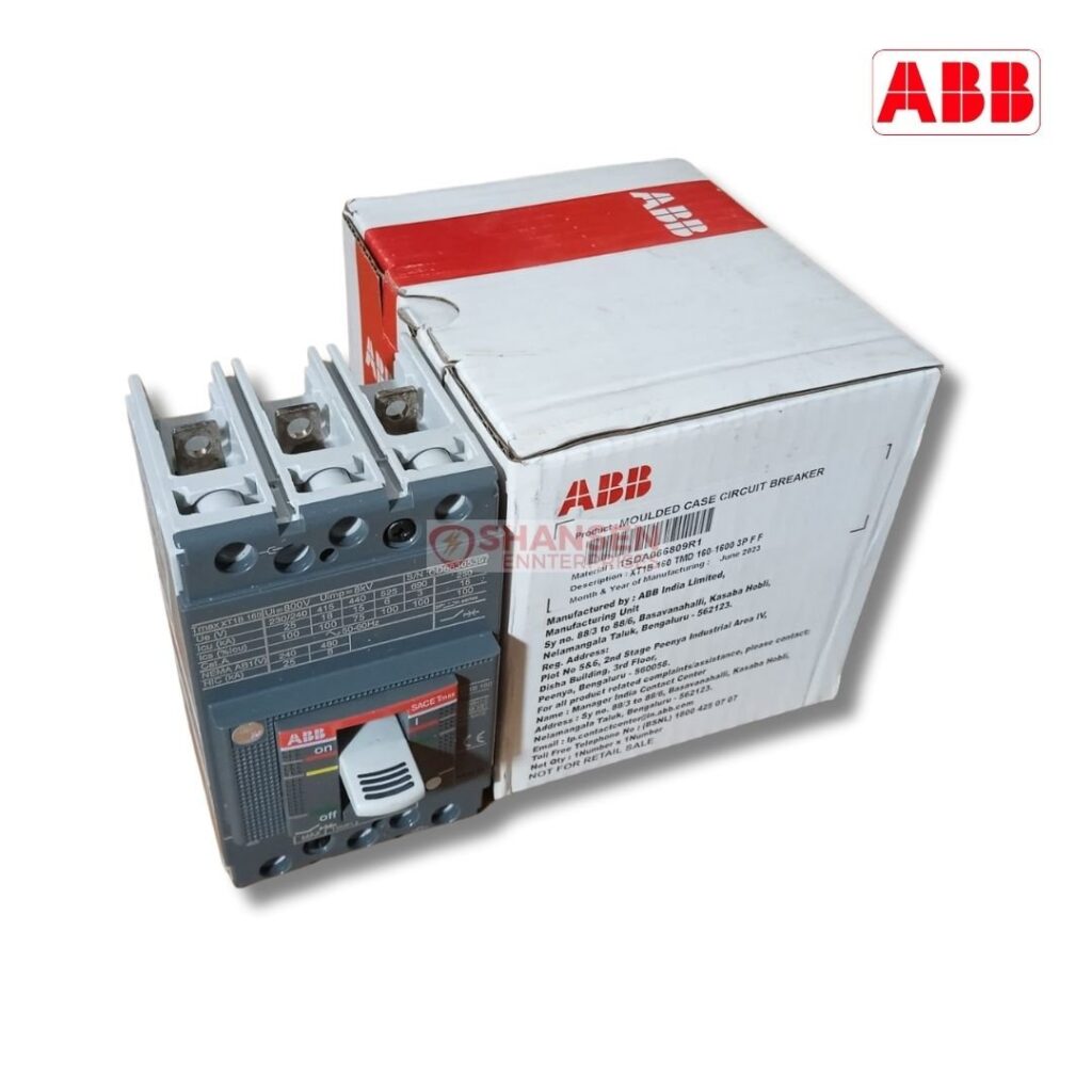 ABB XT1B 160 TMD MCCB - Fuses and contactors
