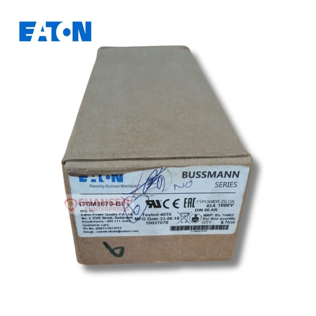 Eaton Brand Bussmann Fuse 170M2679 - Fuses and contactors