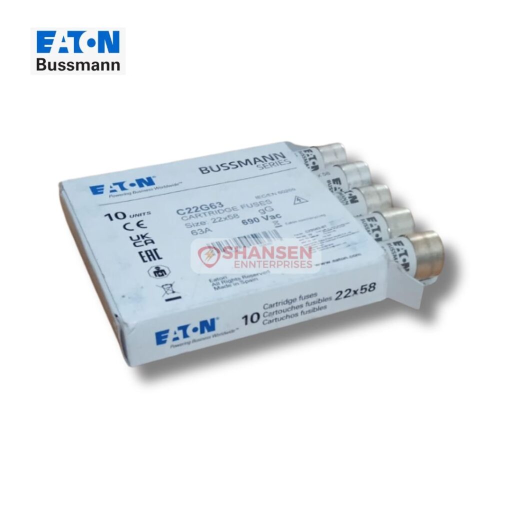 Eaton Cylindrical Fuse C22G63 - Fuses and contactors