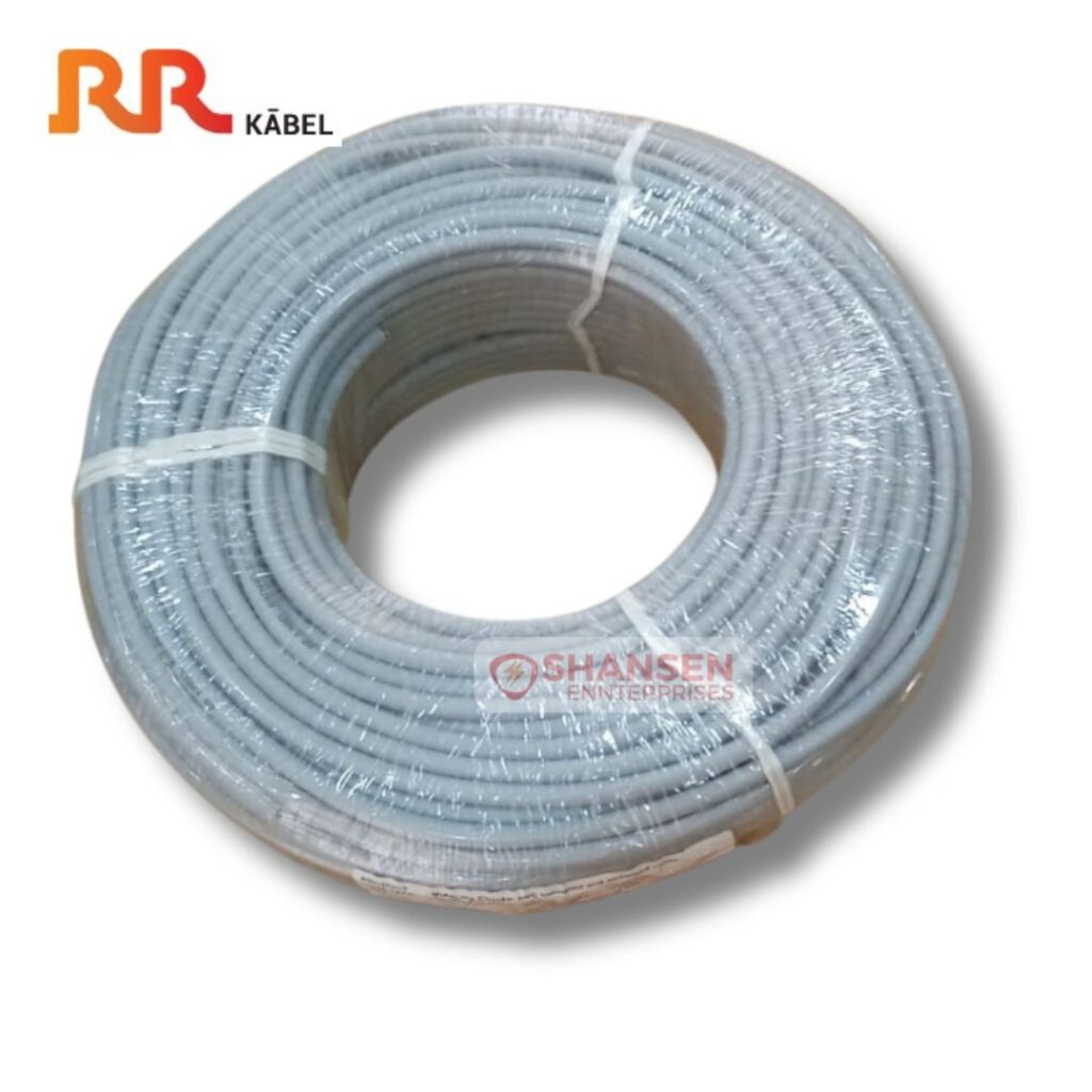 RR Kabel Ratnaflex M 2 Core X 1.5 Sq.mm Grey Color Cable – Shansen ...