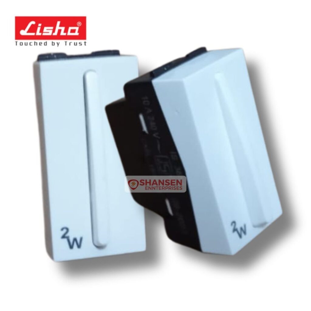 Lisha Special 7 SLIMZ 10A 2 Way Switch - Fuses and contactors