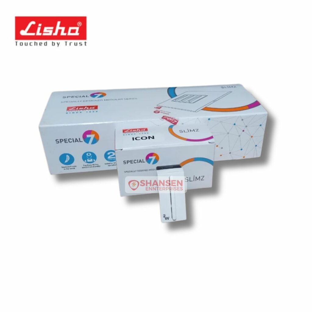 Lisha Special 7 SLIMZ 10A 2 Way Switch - Fuses and contactors