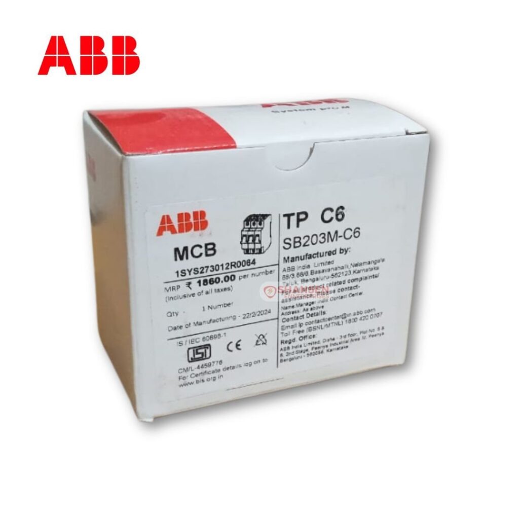 ABB MCBSB203M-C6 - Fuses and contactors
