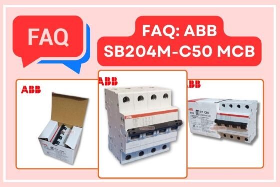 FAQ: ABB SB204M-C50 MCB - Fuses and contactors
