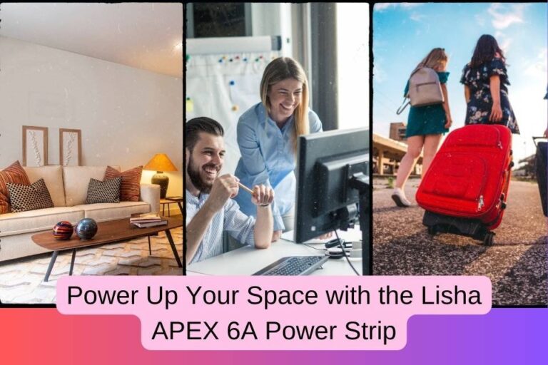Lisha APEX 6A Power Strip - Shansen Enterprises