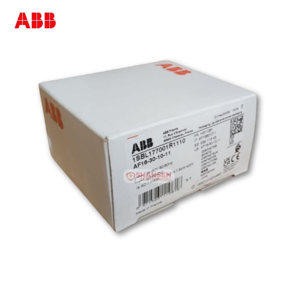 ABB AF16-30-10-11 Contactor. - Fuses and contactors