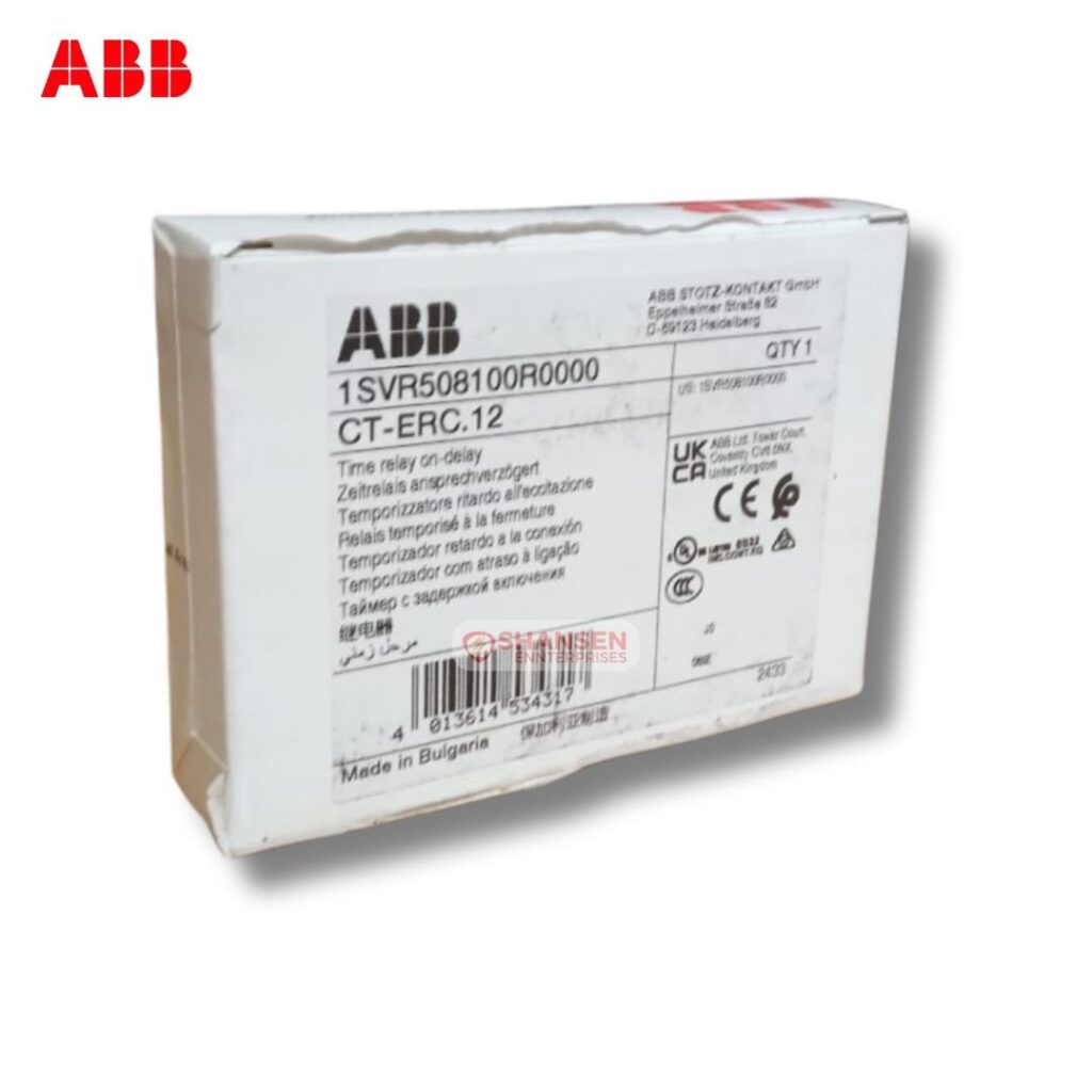 ABB CT-ERC.12 Time Relay - Fuses and contactors