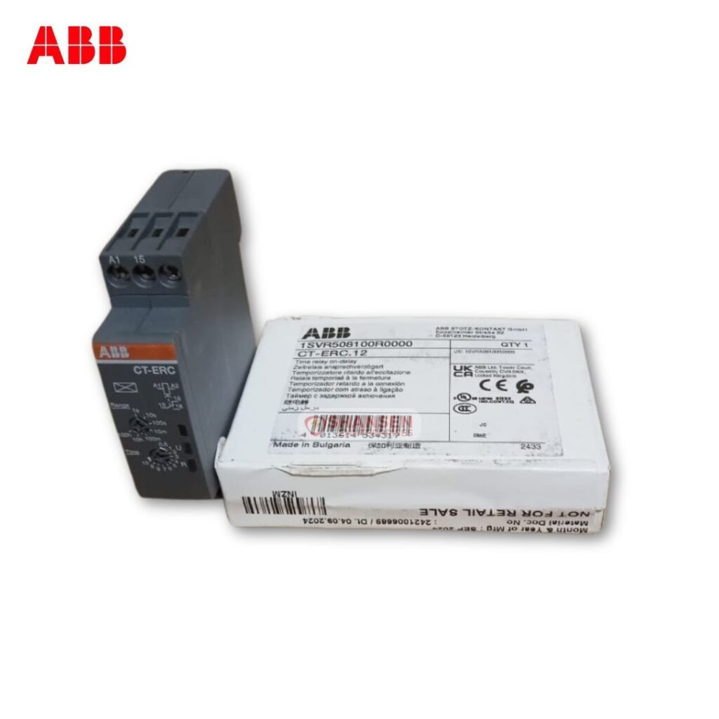 ABB CT-ERC.12 Time Relay - Fuses and contactors