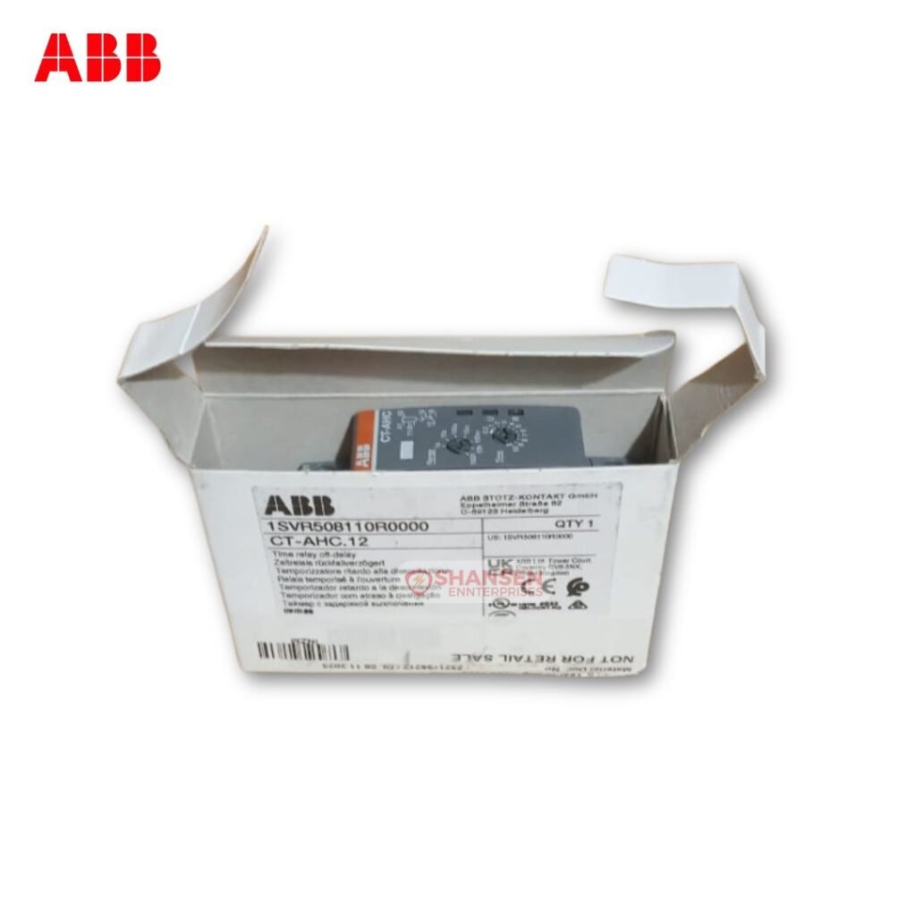 ABB CT-AHC.12 Time Relay - Fuses and contactors