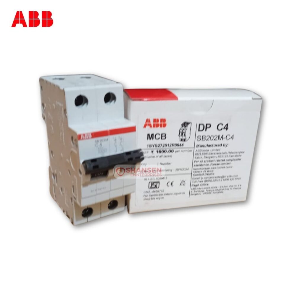 ABB SB202M-C4 MCB - Fuses and contactors
