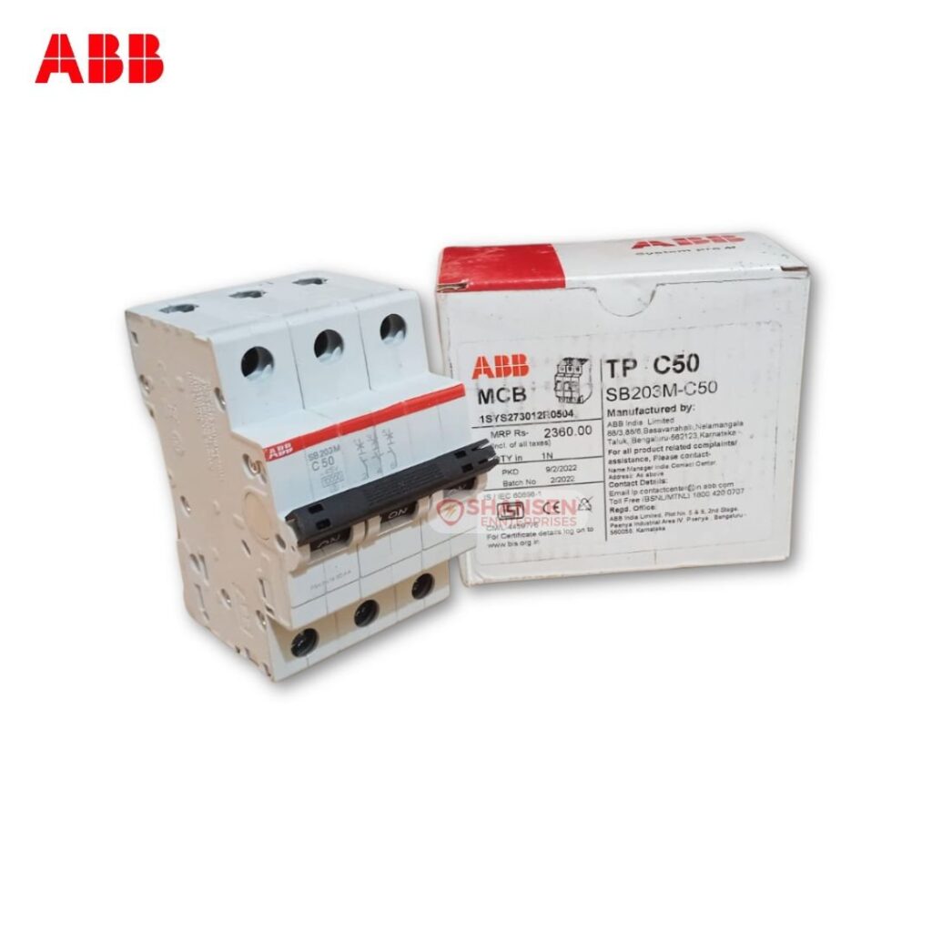 ABB SB203M-C50 MCB - Fuses and contactors