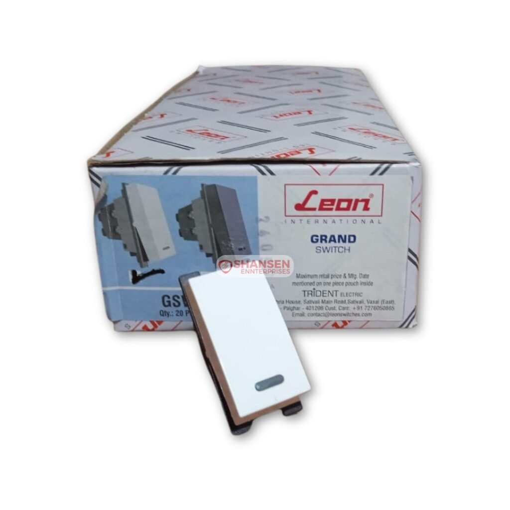 Leon Grand Modular Light Switch - Electrical Fuses & Contactors
