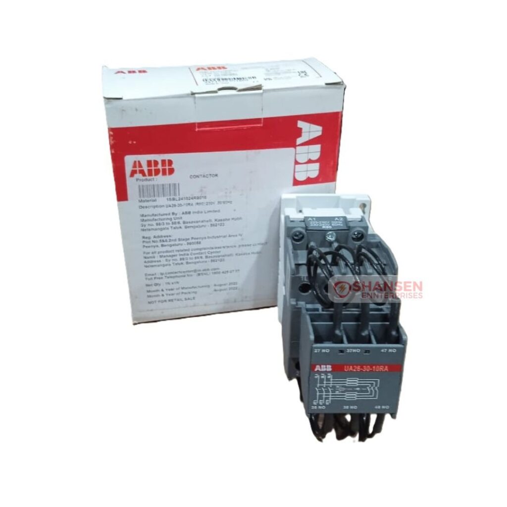 ABB UA 26-30-10RA Capacitor Switching Contactor – Shansen Ennterprises