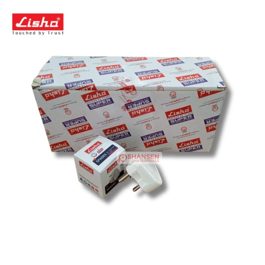 Lisha 3 Pin Plug Top Spades - Fuses and contactors