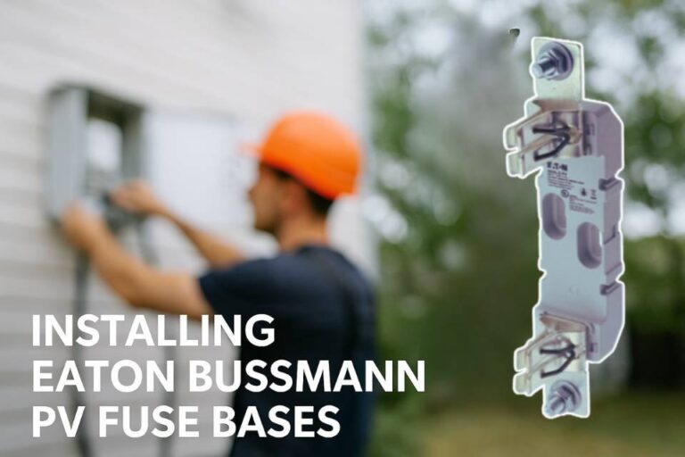 Eaton Bussmann SD3L-S-PV Fuse Base - Fuses and contactors